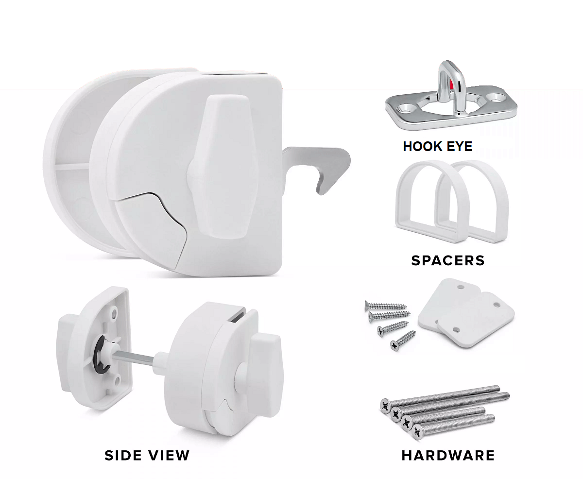 Sliding Door Latch Pool safe - Ideal Hardware
